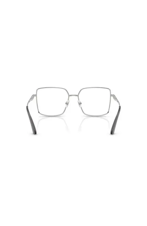 JIMMY CHOO Square Full Rim Optical Glasses - Silver