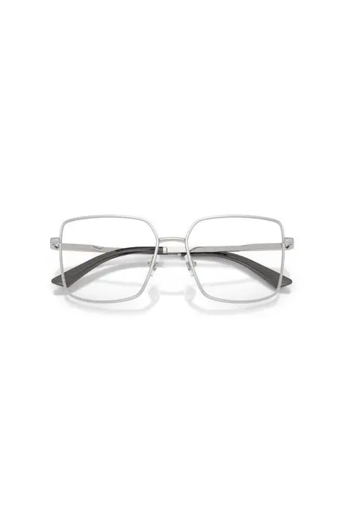 JIMMY CHOO Square Full Rim Optical Glasses - Silver
