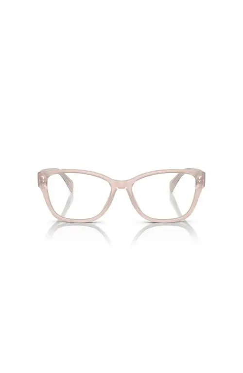 Ralph Lauren Rectangle Full Rim Eyeglasses - Pink