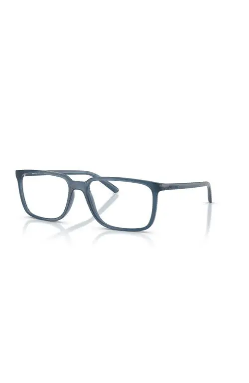 ARNETTE 57mm Rectangle Full Rim Optical Glasses - Blue