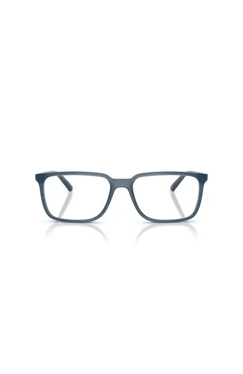 ARNETTE 57mm Rectangle Full Rim Optical Glasses - Blue