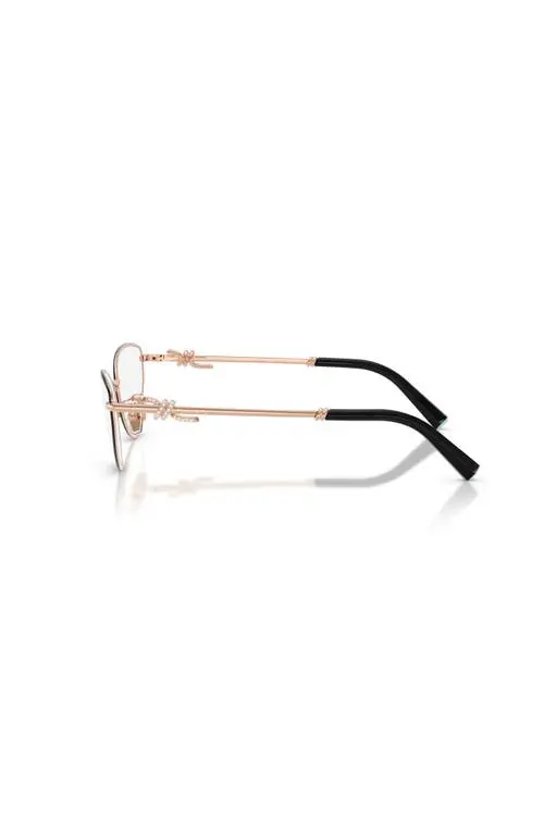 Tiffany & Co. 54mm Cat Eye Optical Glasses - Black