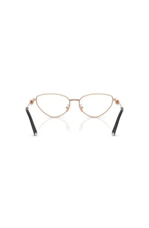 Tiffany & Co. 54mm Cat Eye Optical Glasses - Black