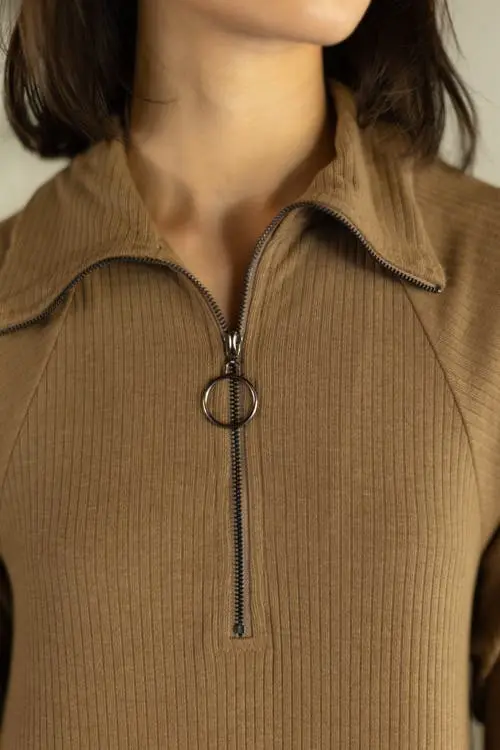 BY TESS COLLECTION Harper Zip-up Dress