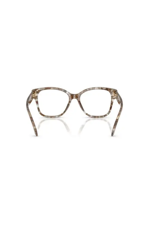 Tory Burch 54mm Square Optical Glasses - Brown
