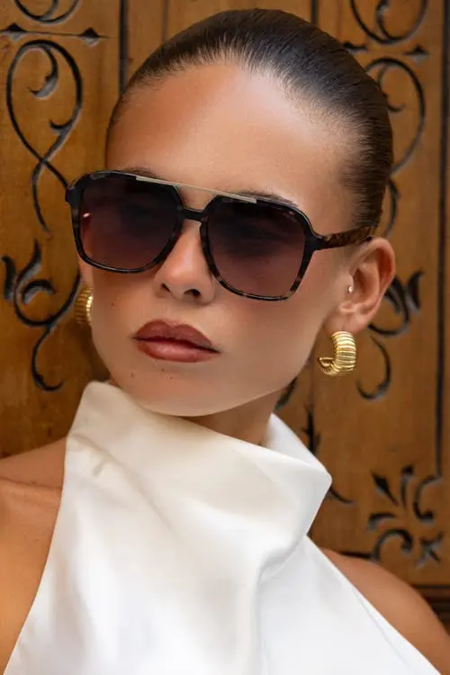 FREYRS EYEWEAR Spencer Aviator Sunglasses - Brown