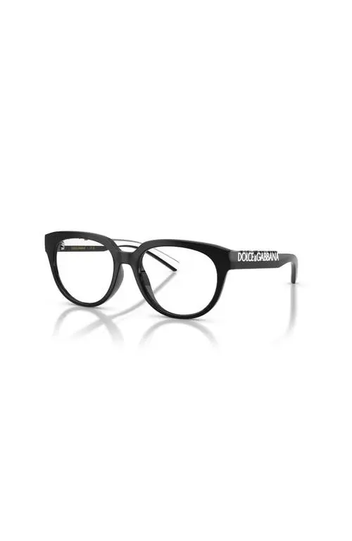 Dolce & Gabbana 49mm Phantos Optical Glasses - Black