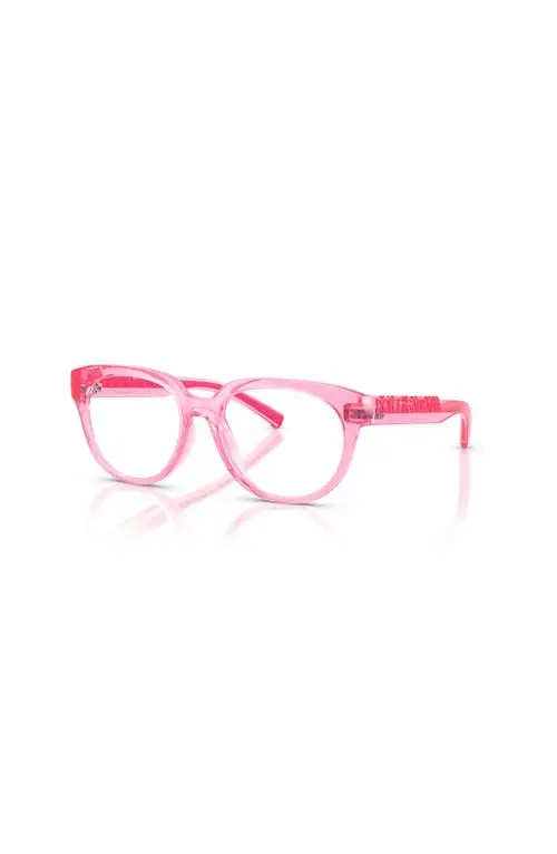Dolce & Gabbana 49mm Phantos Optical Glasses - Pink