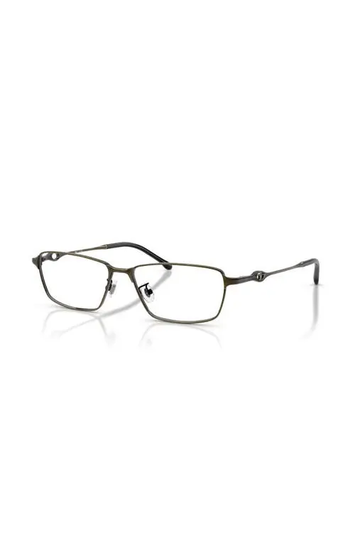 DIESEL® 56mm Rectangle Optical Glasses - Green