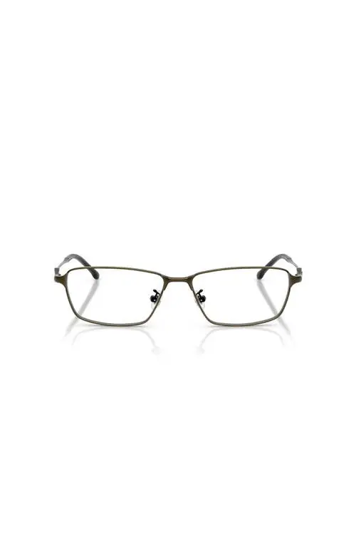 DIESEL® 56mm Rectangle Optical Glasses - Green