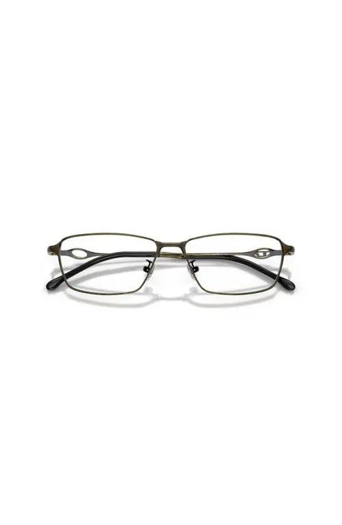 DIESEL® 56mm Rectangle Optical Glasses - Green