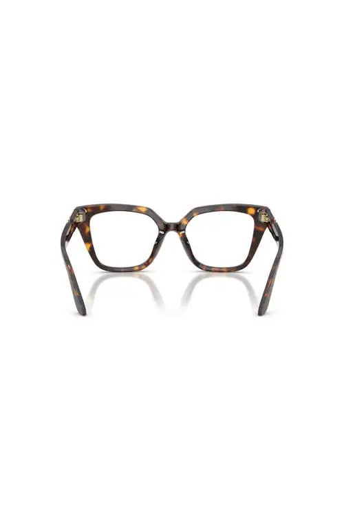 Emporio Armani 52mm Cat Eye Optical Glasses - Tortoise