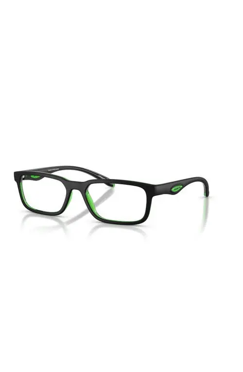 ARNETTE 55mm Rectangle Optical Glasses - Black