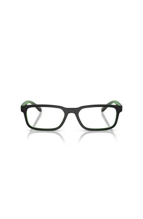 ARNETTE 55mm Rectangle Optical Glasses - Black