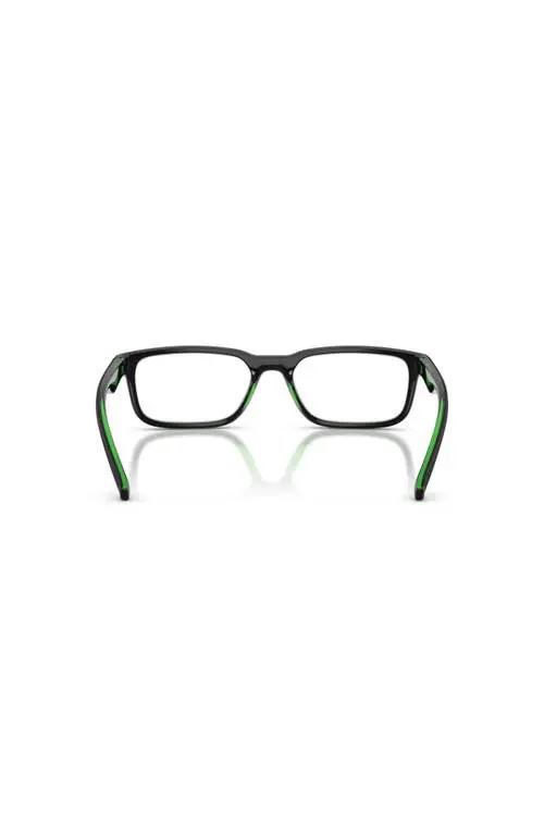 ARNETTE 55mm Rectangle Optical Glasses - Black