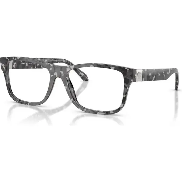Versace 54mm Square Optical Glasses - Tortoise