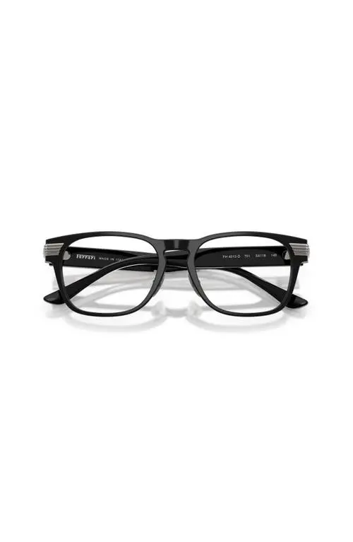 FERRARI 52mm Rectangle Eyeglasses
