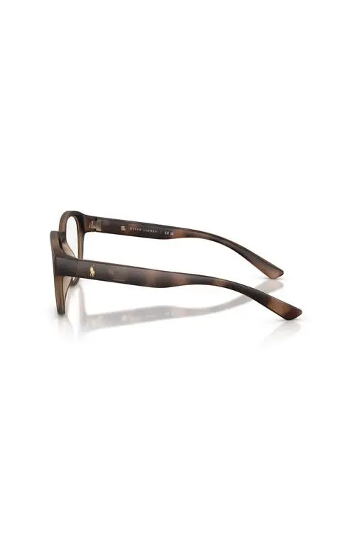 Polo Ralph Lauren 52mm Phantos Optical Glasses - Tortoise