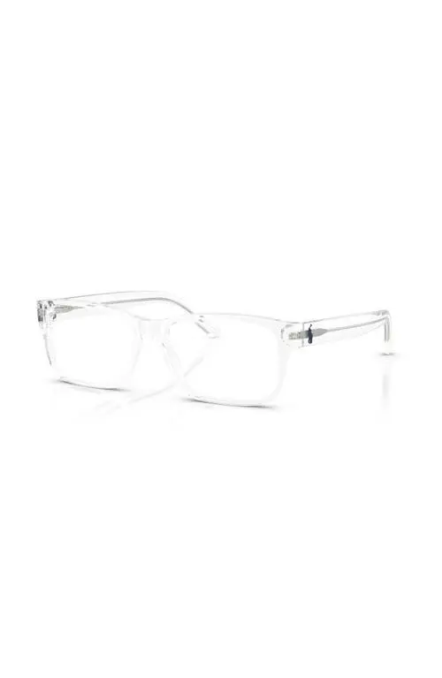 Ralph Lauren 56mm Rectangle Eyeglasses - Transparent