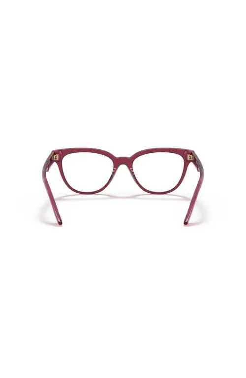 Versace 54mm Cat Eye Optical Glasses
