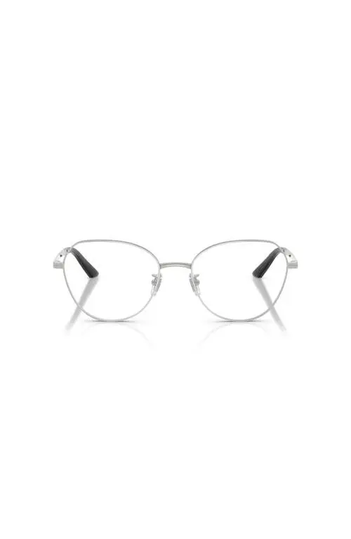 Versace 55mm Phantos Optical Glasses - Silver