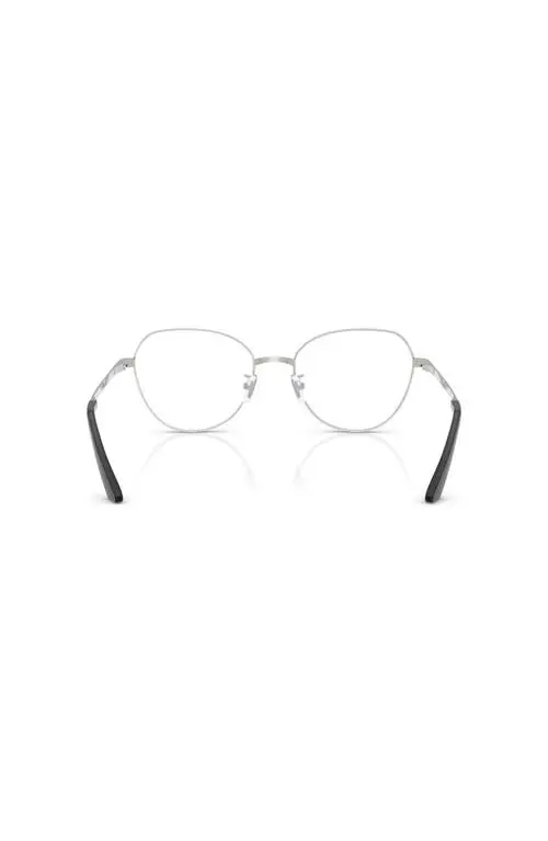 Versace 55mm Phantos Optical Glasses - Silver