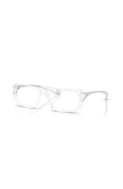 DIESEL® 54mm Rectangle Optical Glasses - Transparent