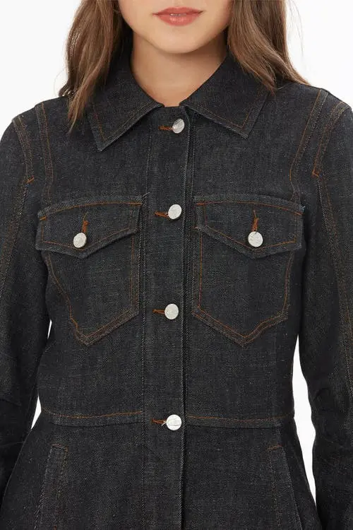 GIZIA Buttoned Shirt Jacket