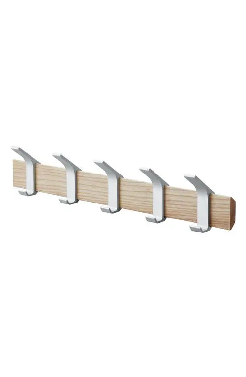 YAMAZAKI Wall Mounted Coat Rack - Ash