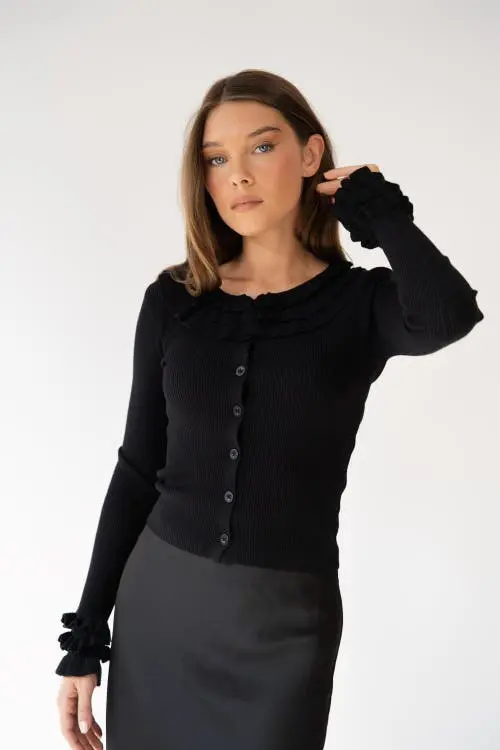 BY TESS COLLECTION Bella Knit Cardigan