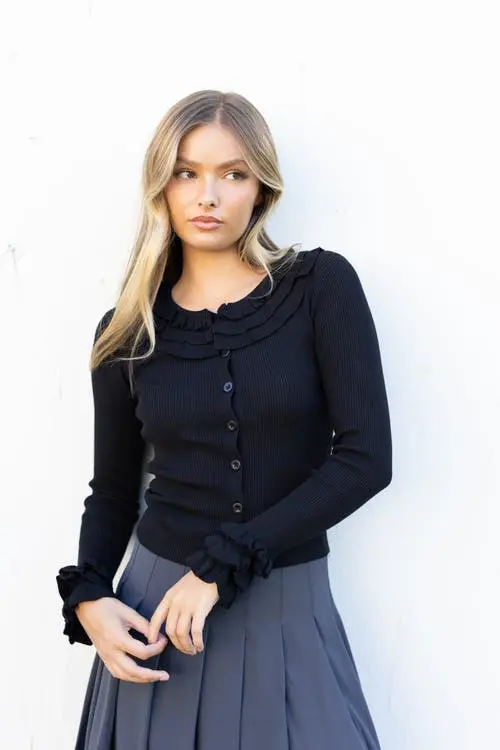 BY TESS COLLECTION Bella Knit Cardigan