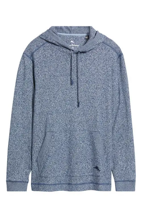 Tommy Bahama Heathered Cotton Pullover Hoodie