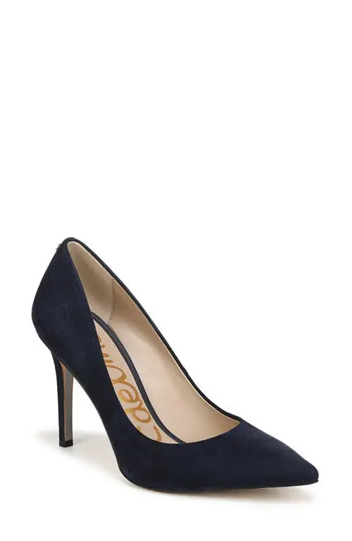 Sam Edelman Hazel Pointed Toe Pump - Navy