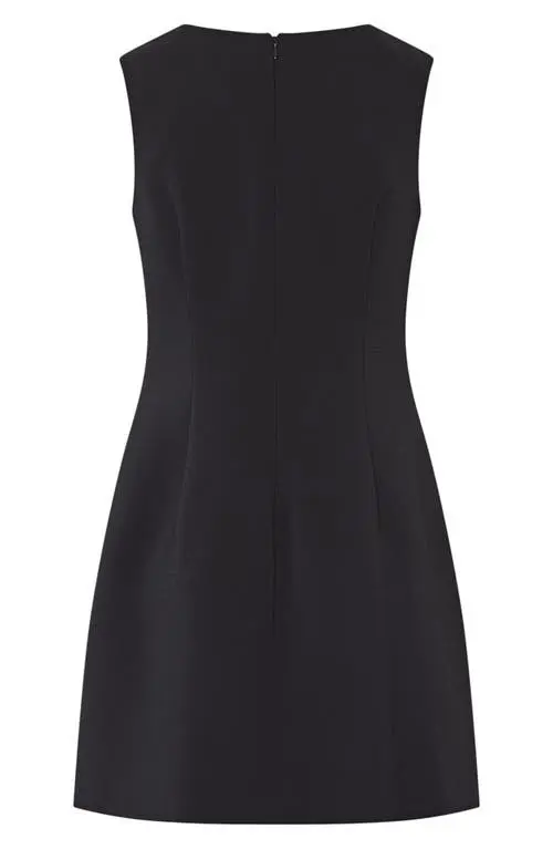 MILLY Camellia Crepe Sheath Dress