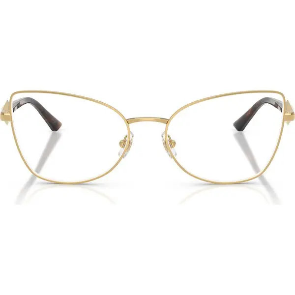 JIMMY CHOO 53mm Cat Eye Eyeglasses - Gold/demo Lens