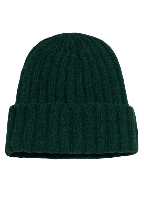 FORTELA Shetland Wool Beanie - Green
