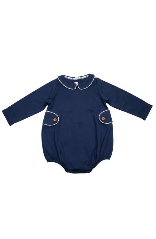 CUCLIE Oliver Bubble Romper - Navy