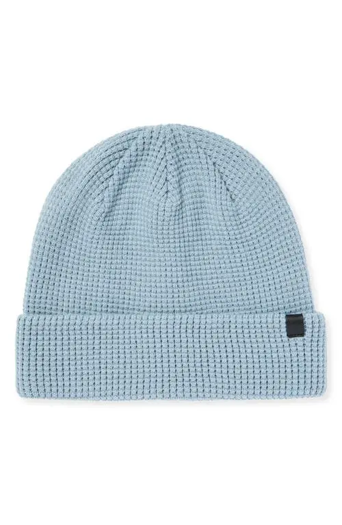 Travis Mathew Cloud Waffle Beanie - Dusty Blue