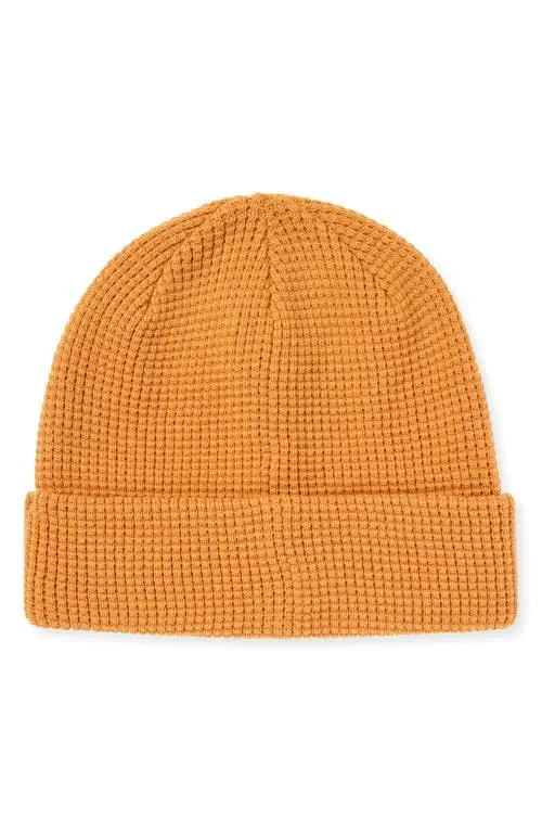 Travis Mathew Cloud Waffle Beanie - Spruce Yellow