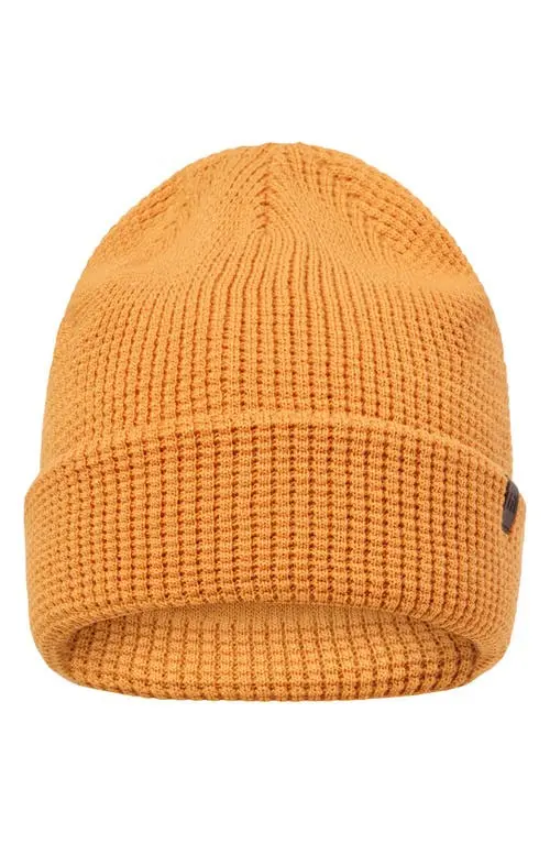 Travis Mathew Cloud Waffle Beanie - Spruce Yellow