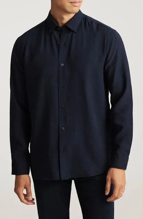 MAVI Long Sleeve Button-up Shirt - Total Eclipse