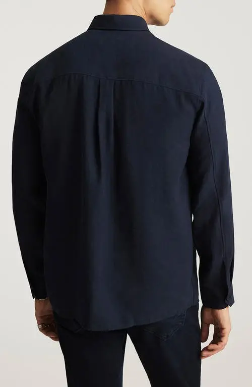 MAVI Long Sleeve Button-up Shirt - Total Eclipse