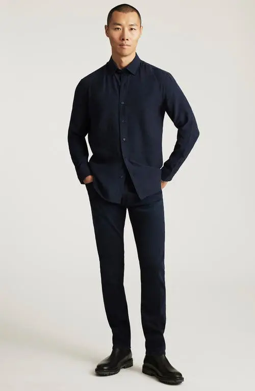 MAVI Long Sleeve Button-up Shirt - Total Eclipse