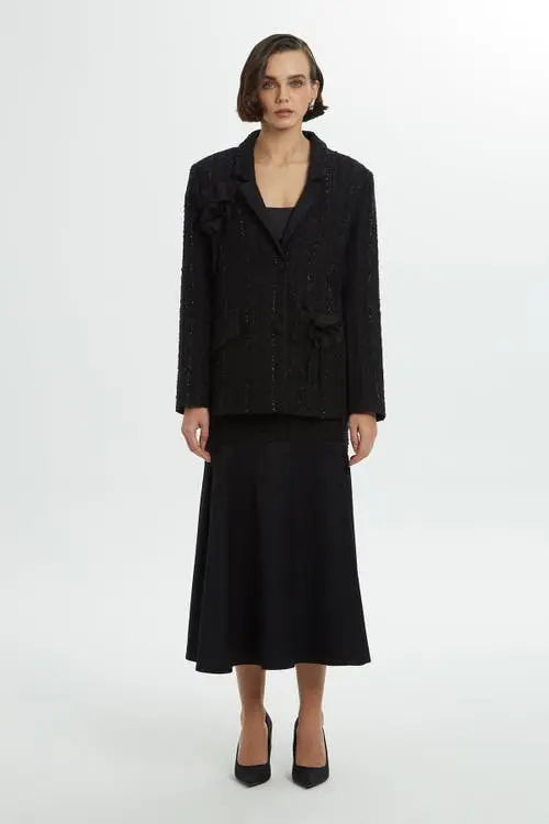 GIZIA Double-breasted Tailored Outerwear Jacket