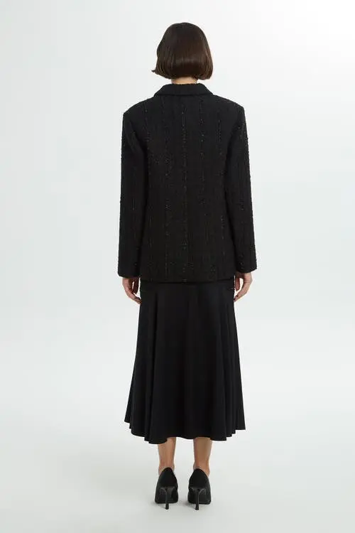 GIZIA Double-breasted Tailored Outerwear Jacket