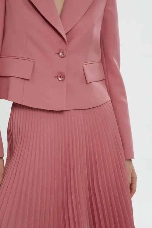 GIZIA Pleated Skirt Set