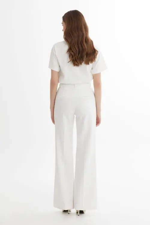 GIZIA High-waist Pleated Palazzo Pants