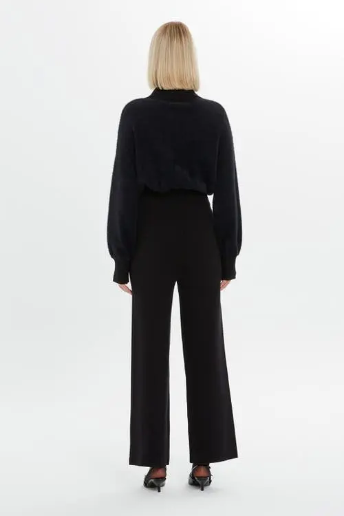 GIZIA Shirt Collar Button-down Blouse