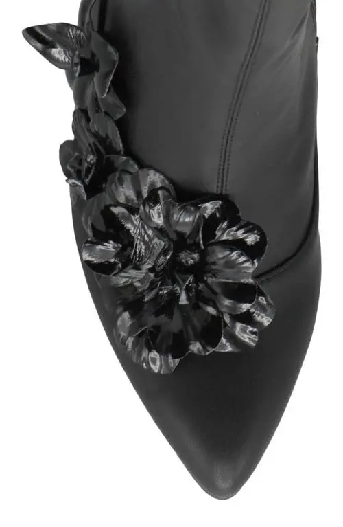 Charles By Charles David Perla Flower Pointed Toe Bootie