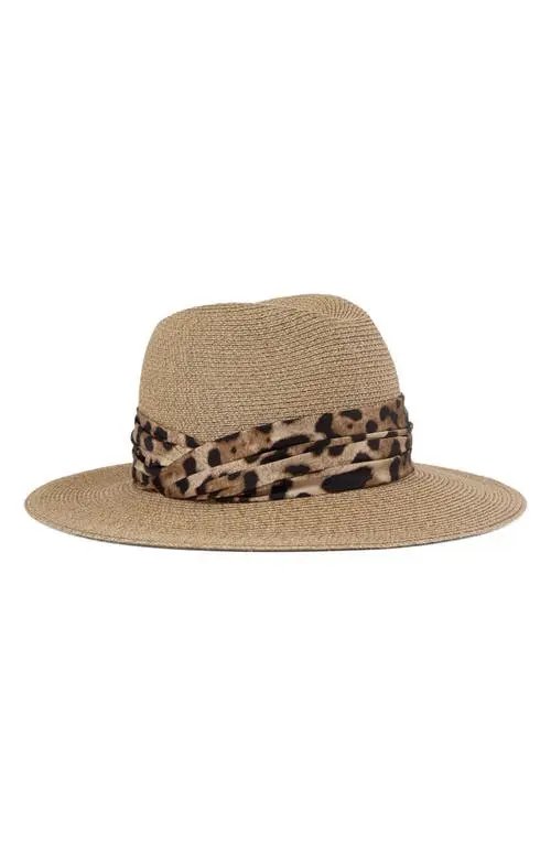 Eugenia Kim Courtney Upf 25+ Packable Straw Fedora - Sand